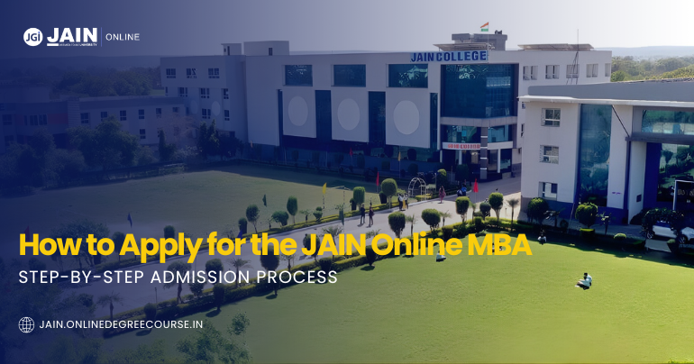 JAIN Online MBA Admission 2026: How to Apply